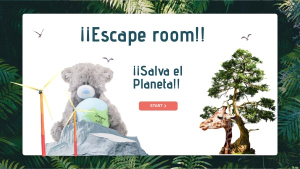 ESCAPE ROOM SALVA EL PLANETA