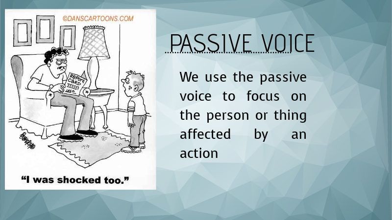 PASSIVE VOICE | Genially
