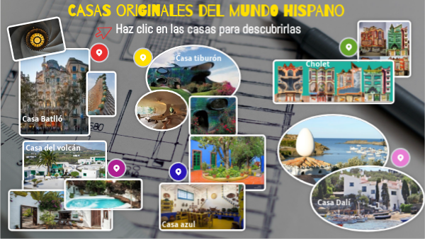 casas originales del mundo hispano | Genially