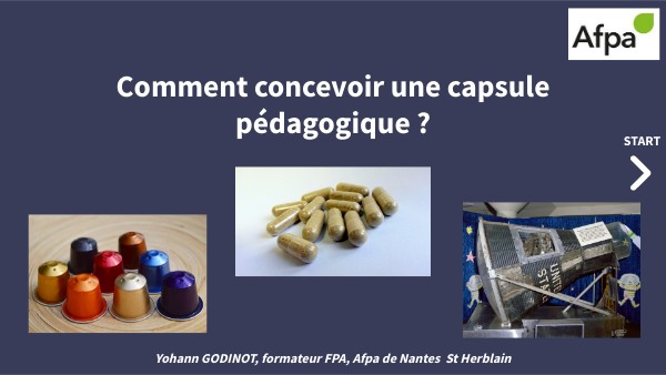 Concevoir une capsule pédagogique