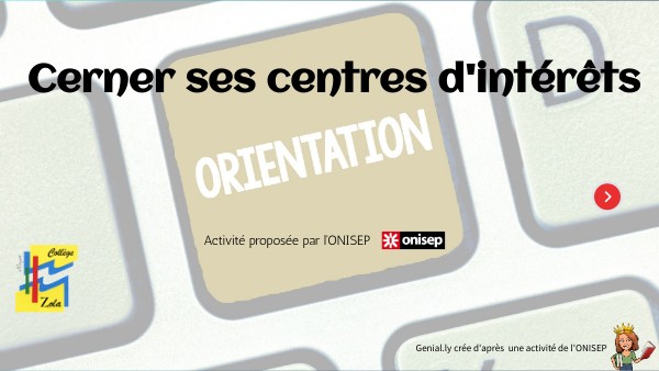 Cerner ses centres d'intérêts