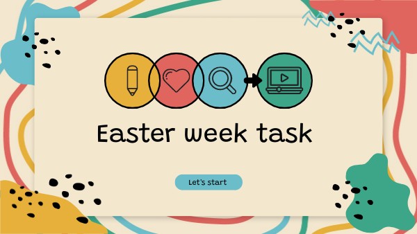 Easter week talk | Genially