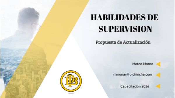 HABILIDADES DE SUPERVISION | Genially