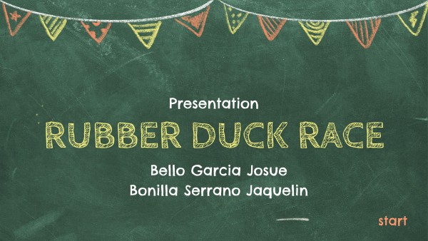 Rubber Duck Race | Genially