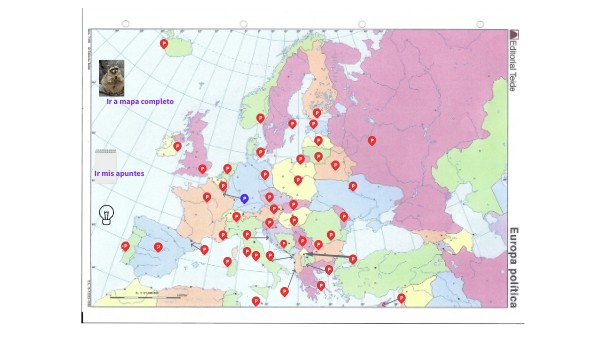 Mapa Europeo de SARA