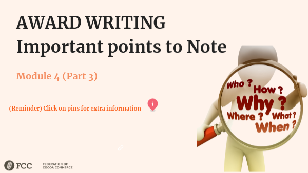 Module 4 (Part 3)- Important Points to Note | Genially