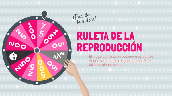 RULETA SUERTE REPRODUCCION