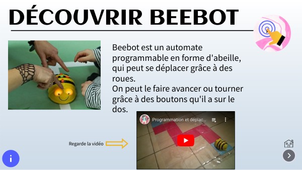 Défi Beebot | Genially