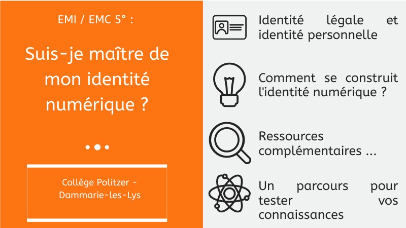 Identité numérique | Genially