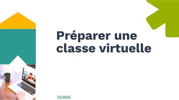 Classe virtuelle - Préparer | Genially