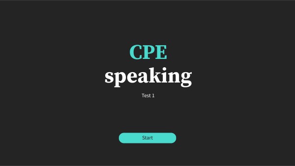 C2 speaking test 1 | Genially