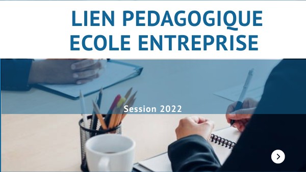 Lien_pedagogique_ecole_entreprise | Genially