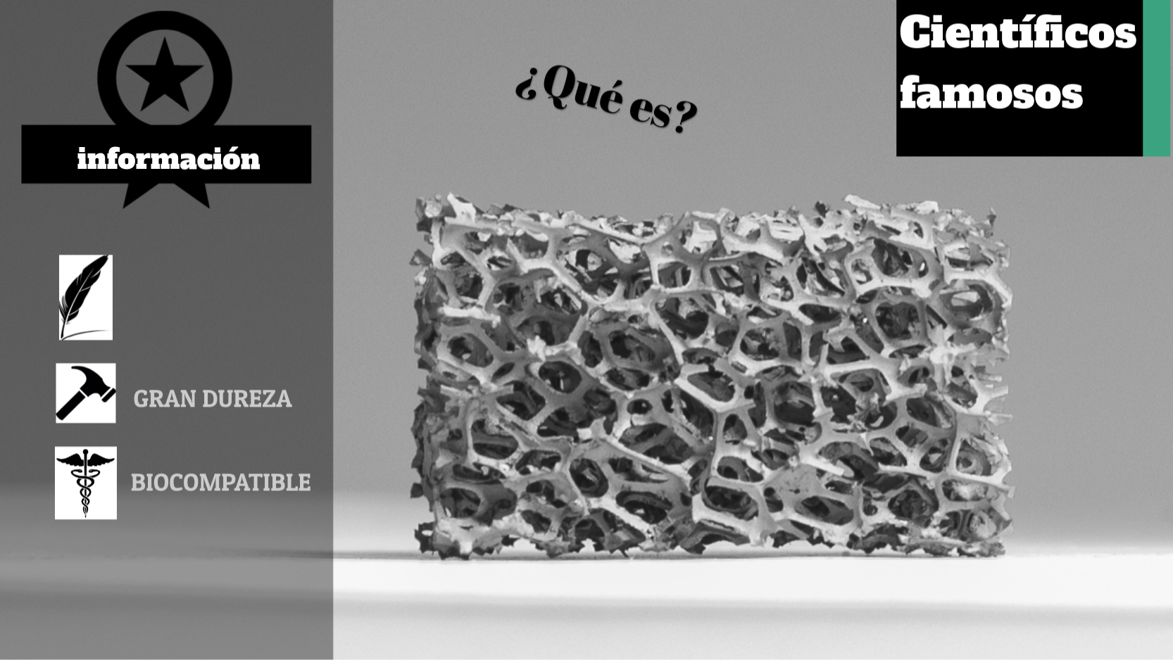 ESPUMA DE TITANIO | Genially