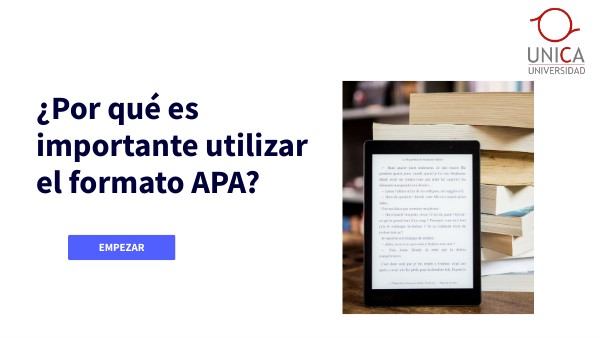 UTILIDAD Formato APA (UNICA) | Genially