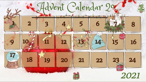 Advent Calendar by Teacher Emi
