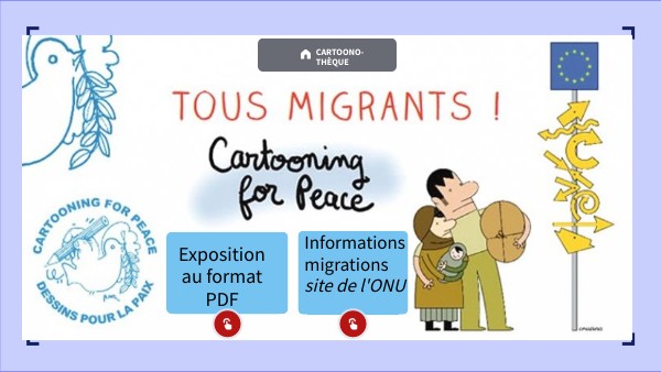 Tous migrants: ressources pour réaliser l'affiche | Genially
