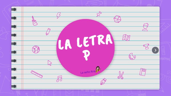 1º Letra P