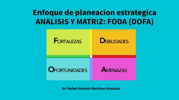 PIAD - Matriz DOFA | Genially