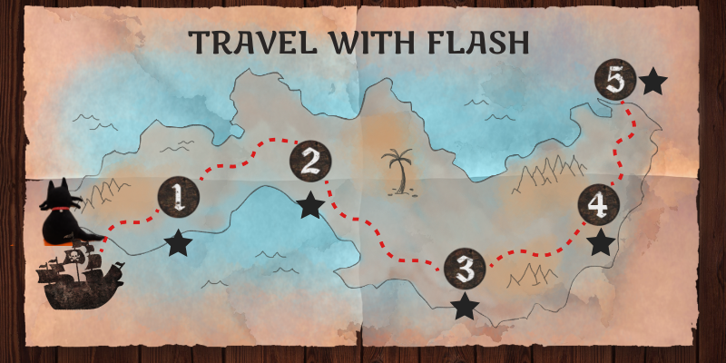 Escape room: Help flash!