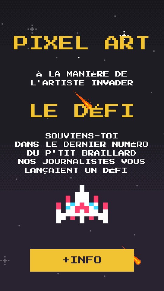 PIXEL SPACE POST | Genially