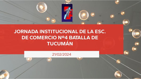 1° Jornada C4_2024 | Genially