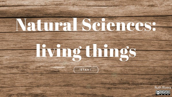 Natural Sciences: living things
