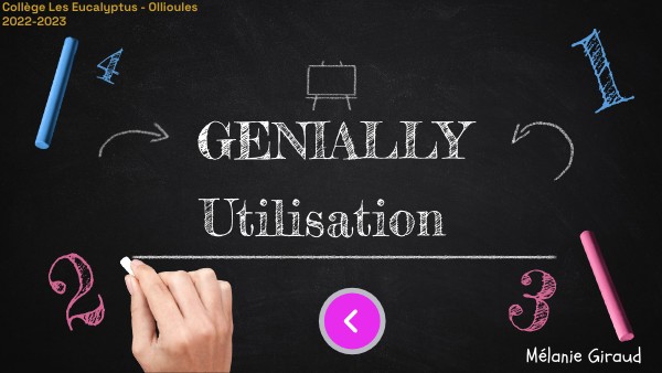 PRESENTATION GENIALLY