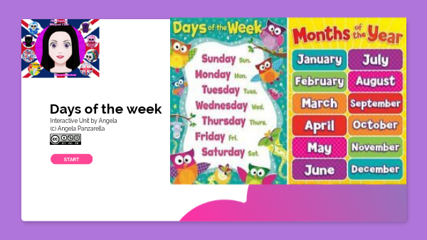 Days of the week_Unit_Miss Ange