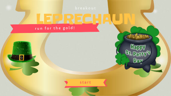 Leprechaun breakout by Miss Angela | Genially
