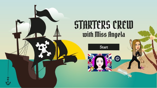 Starters crew with Miss Angela | Genially