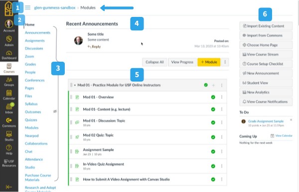 Canvas Course Orientation | Genially