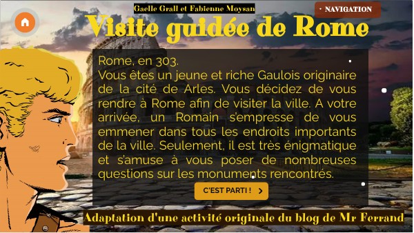 Copie - gaelle - Visite de la Rome antique | Genially