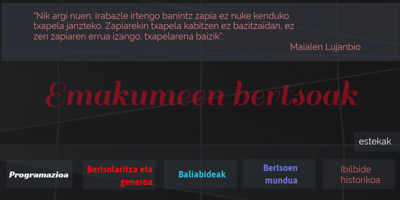 emakume bertsolariak