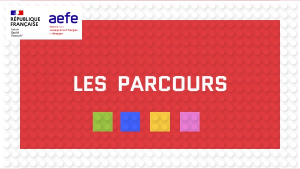 Copie - les parcours