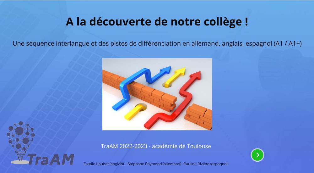 V2 A la découverte de mon collège V2