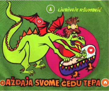 Aždaja svome čedu tepa | Genially