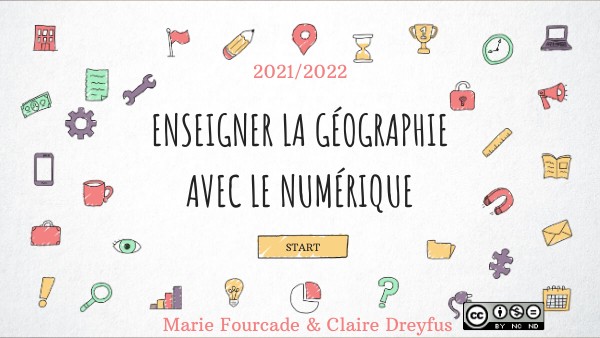 2022 - Enseigner la géographie avec le numérique | Genially