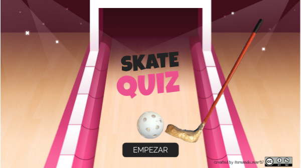 Quiz Skate-Bottle | Genially