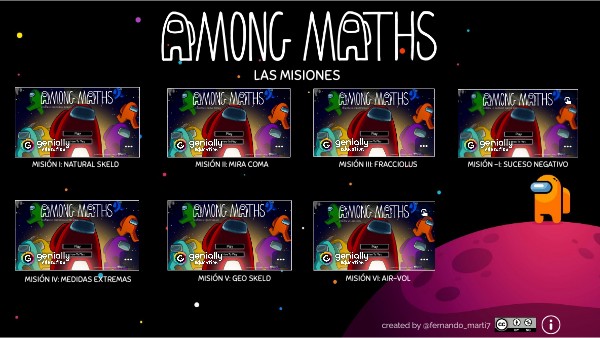 Among Maths - La colección | Genially