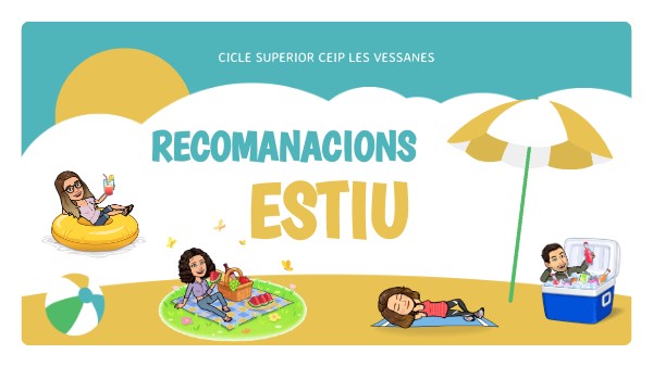 2020-2021 RECOMANACIONS ESTIU VESSANES CICLE SUPERIOR | Genially