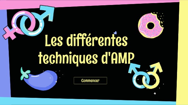Les techniques d'AMP
