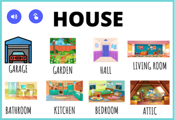 House_Vocabulary unit2_2º