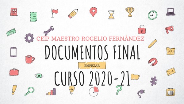 DOCUMENTOS FINALES DE CURSO