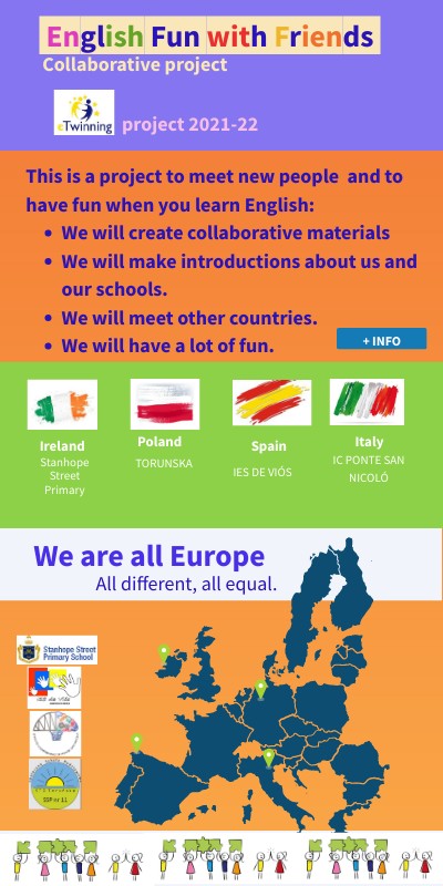 INFO English Fun with Friends | Genially