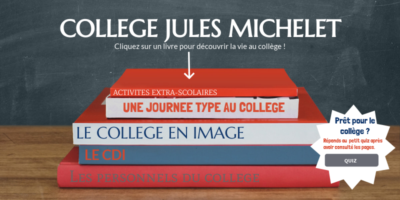 Visite virtuelle du collège Jules Michelet | Genially