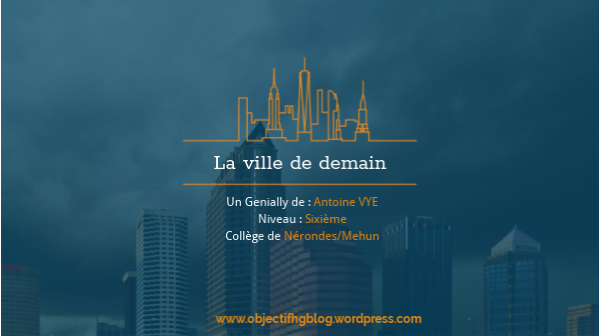 Ville de demain | Genially