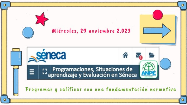 ANPE ANDALUCÍA 2023. El Cuaderno de Séneca | Genially