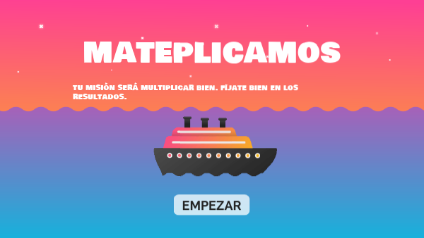 JUEGO: MULTIPLICAR | Genially