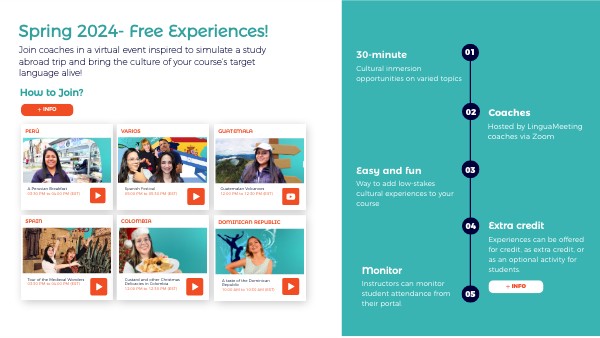 Recording of Experiences 2024 | Genially