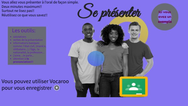 Présentation orale A1-def | Genially